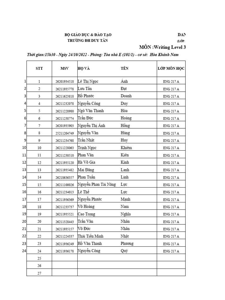 15h30 - ENG217 - WRITING LEVEL 3 | PDF