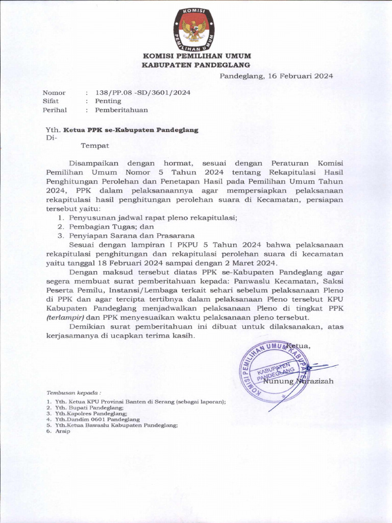 138 Pemberitahuan | PDF