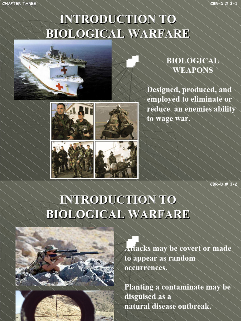 CBR CH3 Bio | PDF | Biological Warfare | Infection