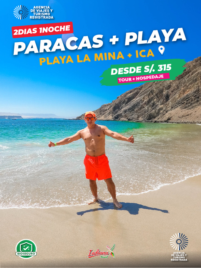 2D1N PLAYA LA MINA + ICA 2024 | PDF