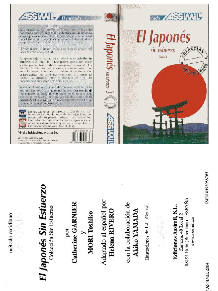 PDF Assimil Japones Tomo | PDF