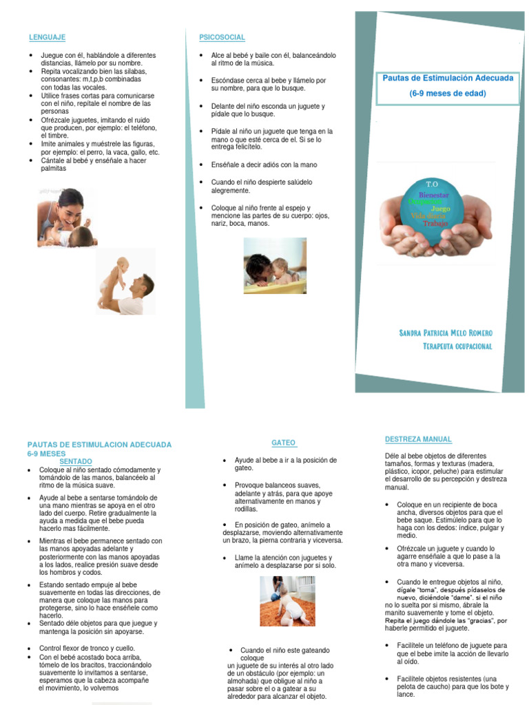 Folleto 6-9 MESES BIEN | PDF