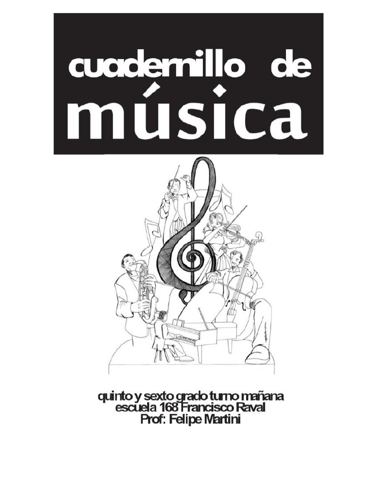 Cuadernillo de Música 5 y 6 Año Primaria PDF | PDF