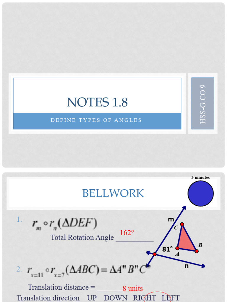 1 8+-+Types+of+Angles+Powerpoint | PDF | Angle | Euclidean Geometry