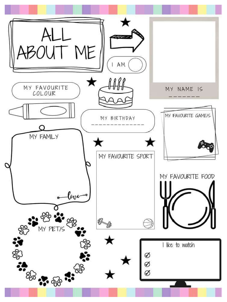 All About Me | PDF