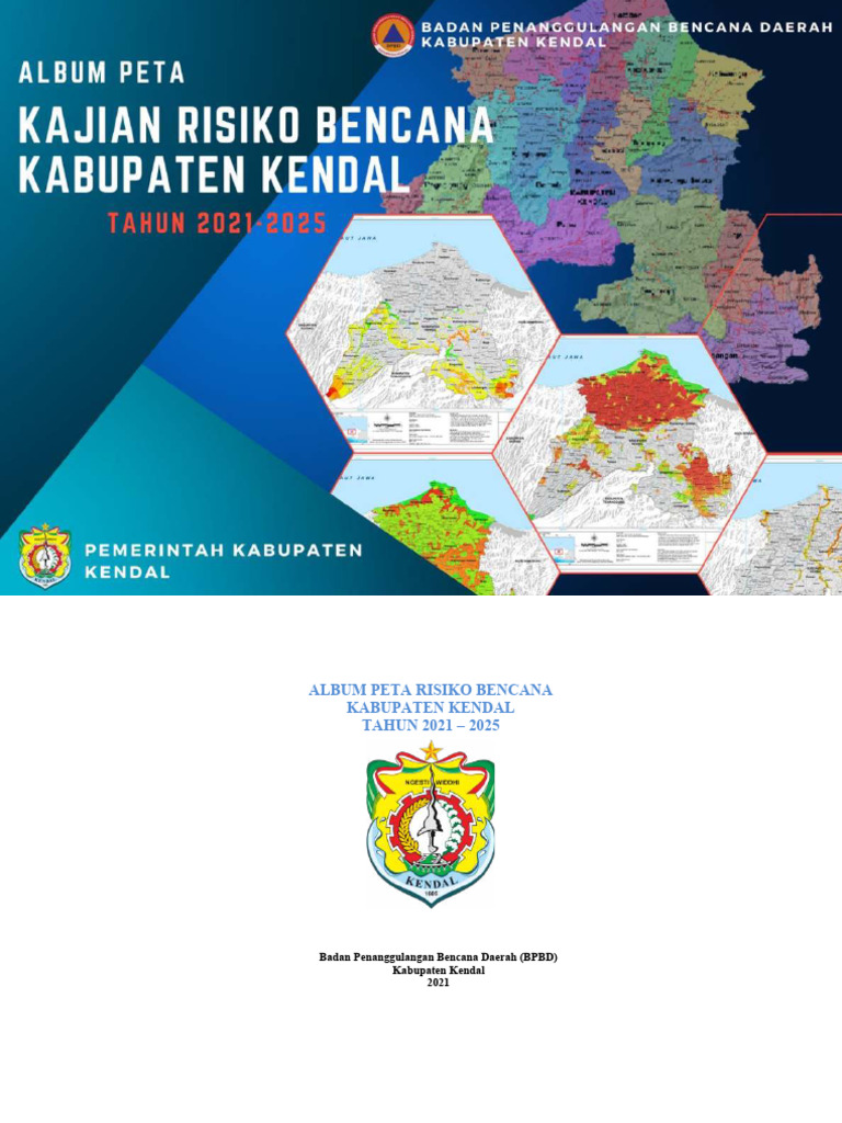 Album Peta Risiko Bencana Kabupaten Kendal | PDF