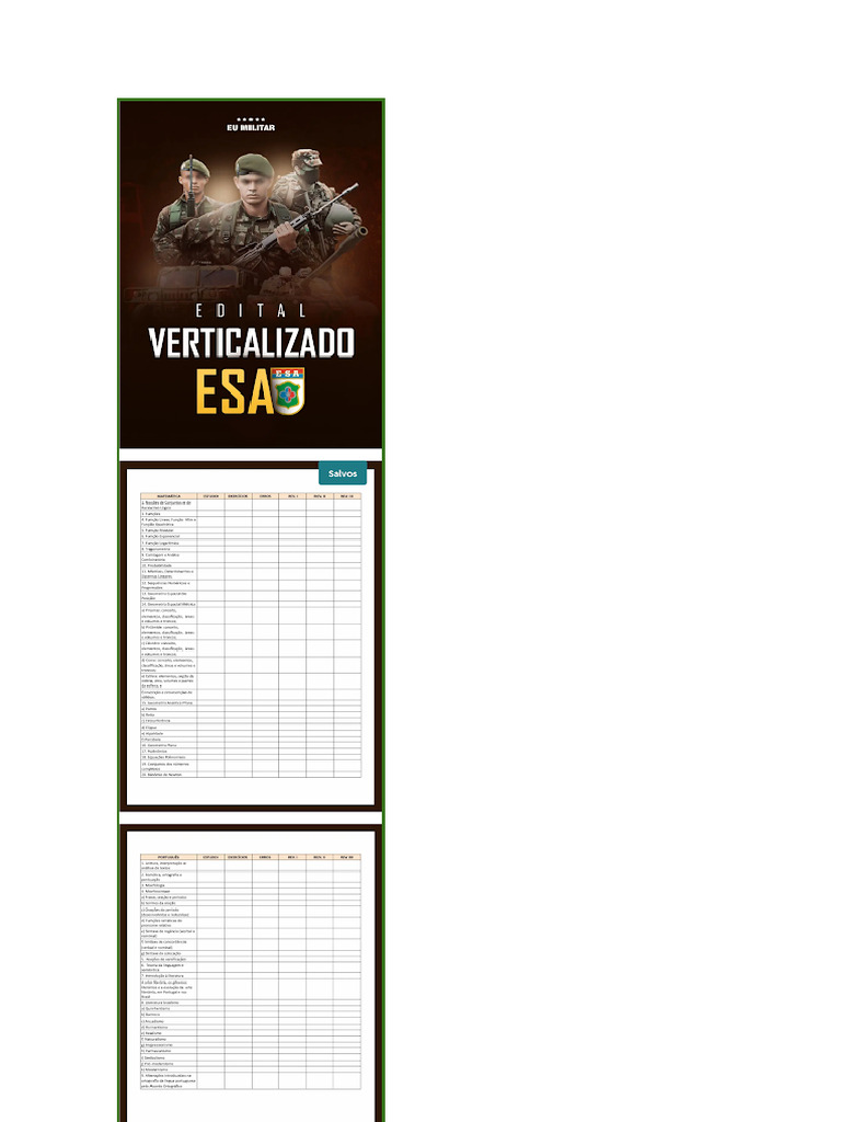 Edital ESA Verticalizado | PDF