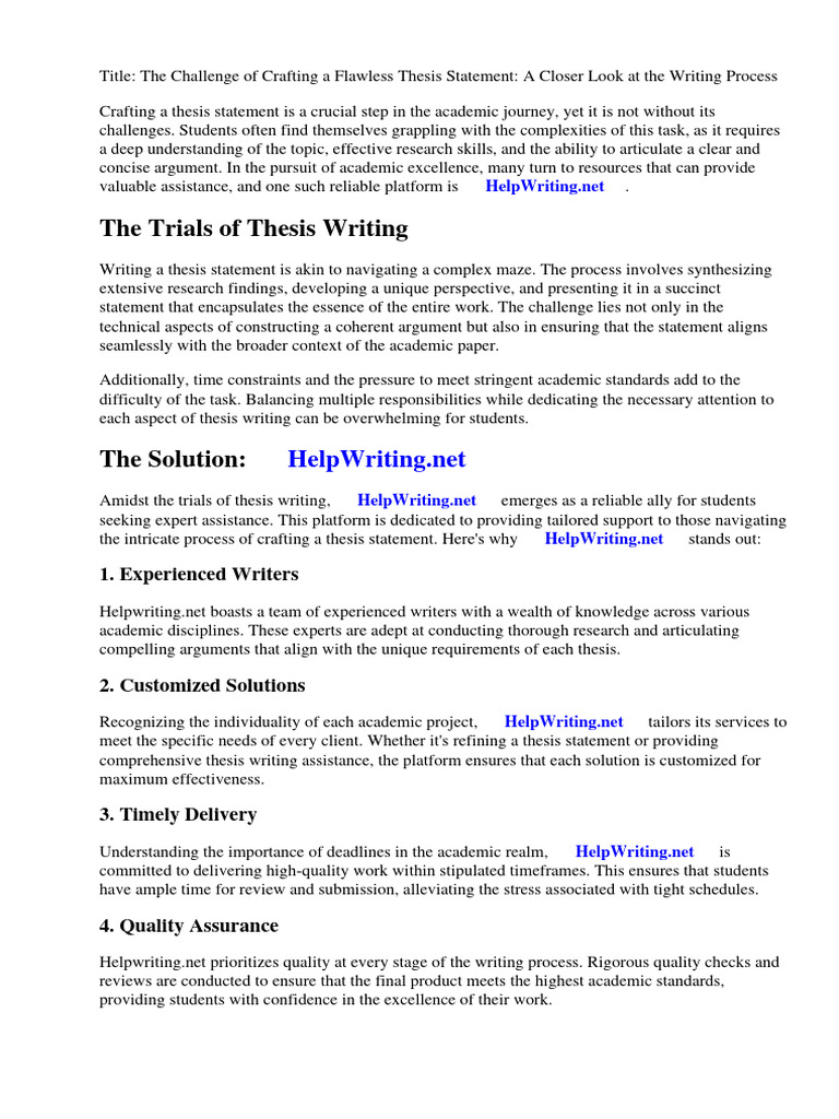 Writing A Thesis Statement Practice Worksheet | PDF | Essays | Thesis