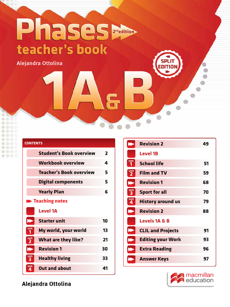Phases 2nd-Ed-Split 1AB TB | PDF