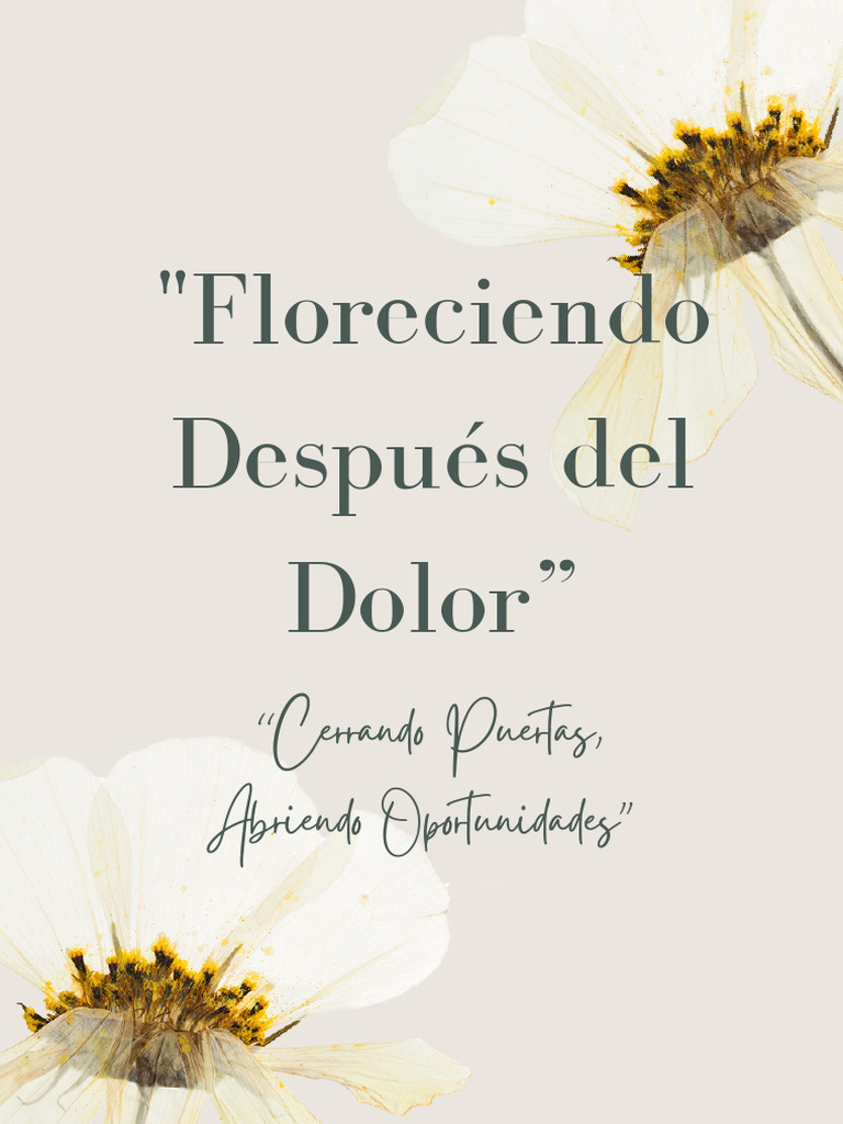 Cerrando Ciclos: Renueva tu Vida | PDF | Las emociones | Dios