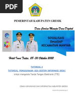 Panduan Aplikasi Sidemang Palembang | PDF