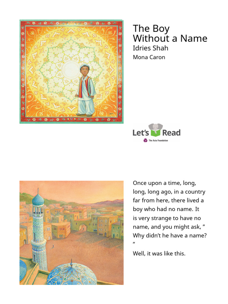 The Boy Without a Name Story | PDF | Religion & Spirituality