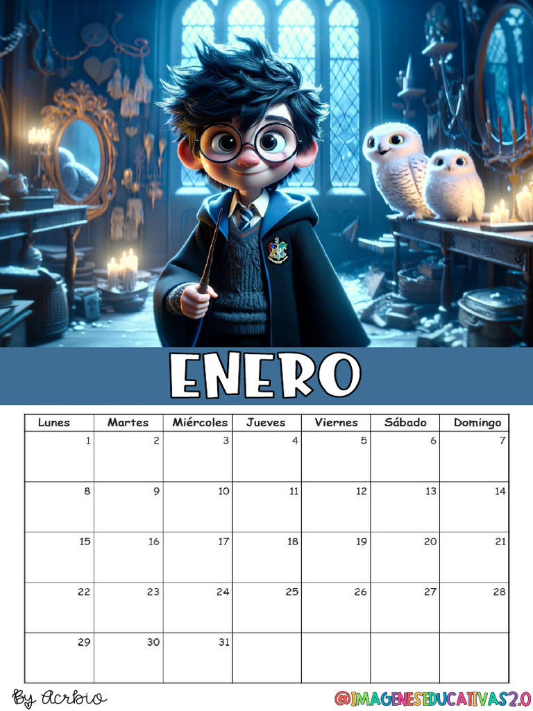 Calendario 2024 Harry Potter | PDF