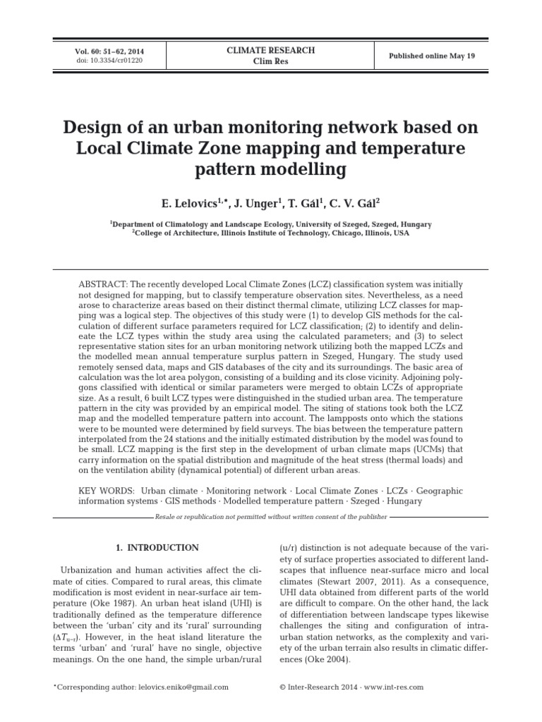02 - 2014 - Design of An Urban Monitoring Network Based On Local ... 02 - 2014 - Design of An Urban Monitoring Network Based On Local ...
