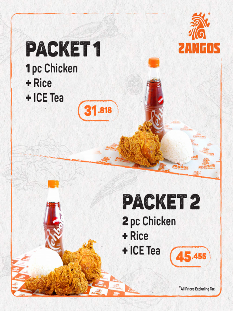 Zangos Lid Menu Compressed | PDF