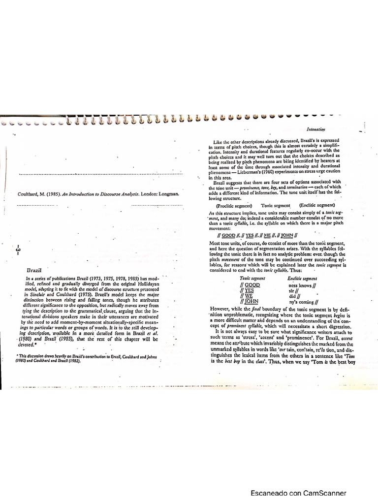 Coulthard 1985 | PDF