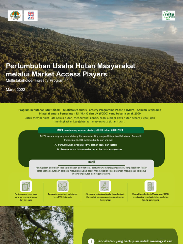 Pertumbuhan Usaha Hutan Masyarakat | PDF