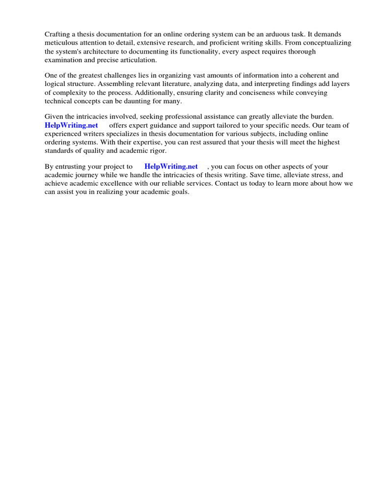 Thesis Documentation For Online Ordering System | PDF | Use Case | System