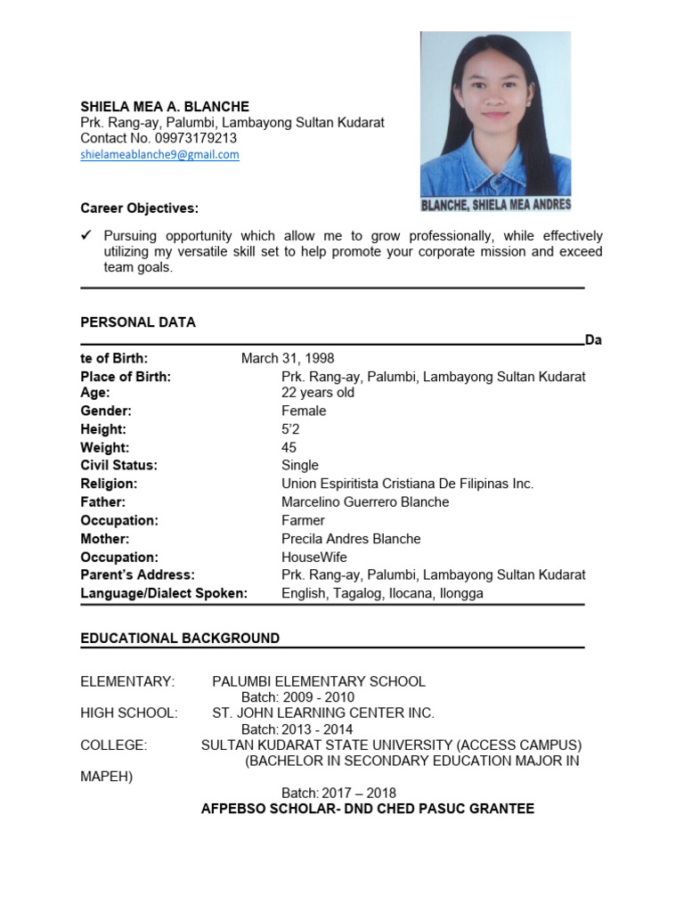 RESUME Melanie3 | Download Free PDF | Teachers | Behavior Modification