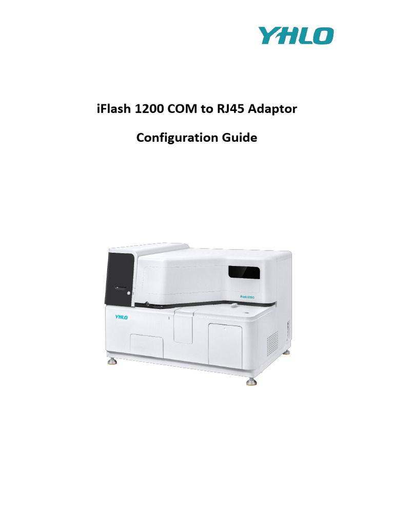 Iflash 1200 COM To LAN Adaptor Configuration Guide | PDF