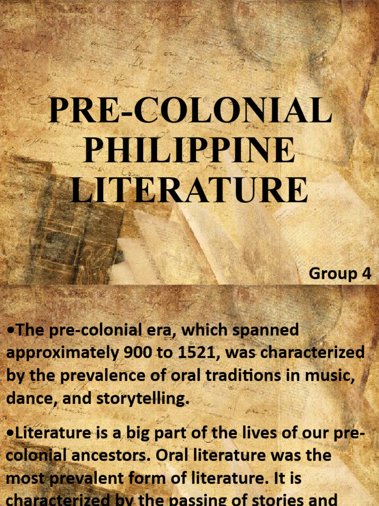 Pre Colonial PH Wps Office | PDF | Oral Tradition | Folklore