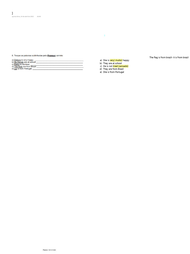 PDF Aulas - Lucas | PDF | Lunch | Food And Drink