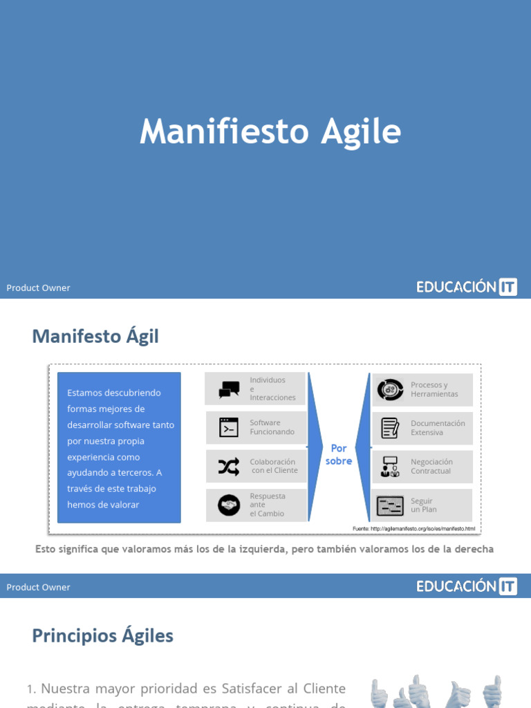 Descarga Manifiesto Agile | PDF | Software | Desarrollo Ágil de Software