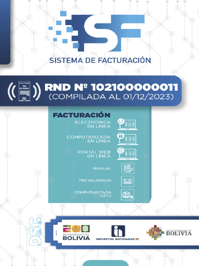 Sistema de Facturación Compilada | PDF | Impuestos | Internet