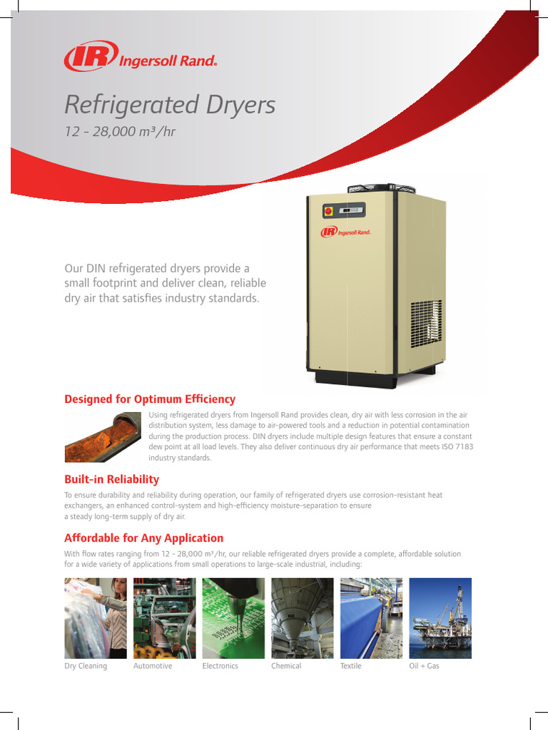 ENG Cut Sheet Non Cycling Dryers Print | PDF