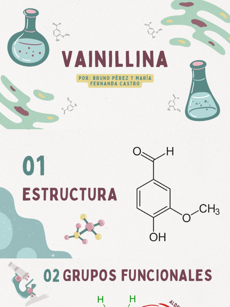 Presentación Vainillina | PDF