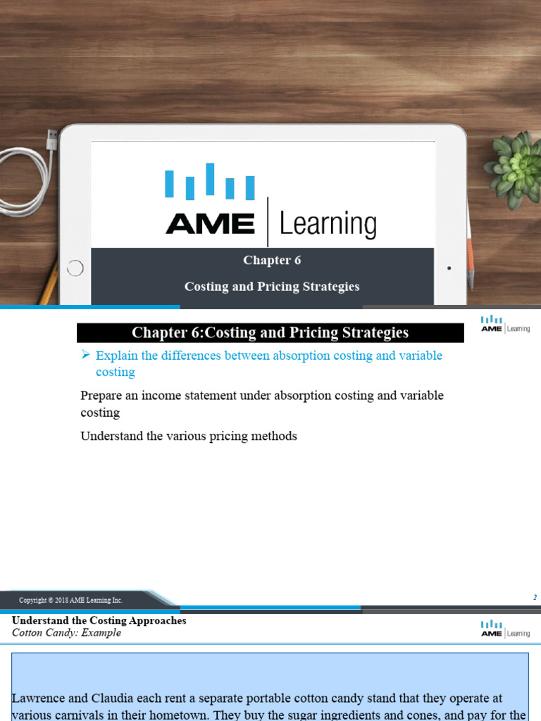Chap 6 - Costing Pricing Strategies | PDF | Inventory | Cost
