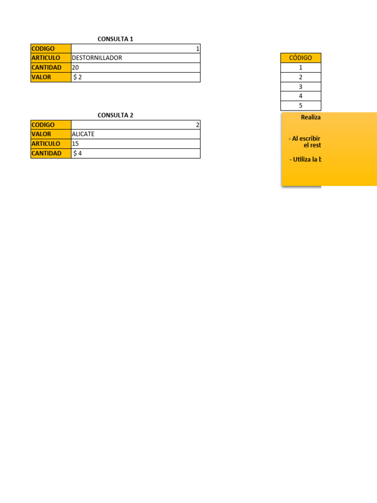 Función Buscarv | PDF