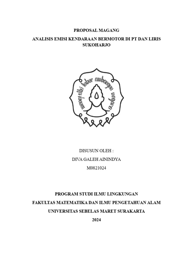 Proposal Magang | PDF