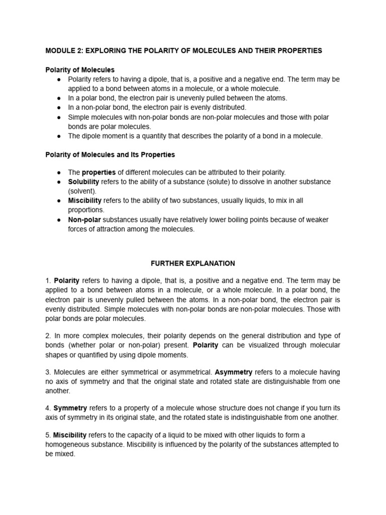 Module 2 Physical Science - Reviewer | PDF | Science & Mathematics | Technology & Engineering