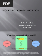 Westley and Maclean Communication Model | PDF | Communication ...
