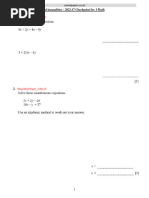 Year 9 Checkpoint Maths Practice Papers | PDF | Mathematics | Function ...