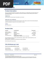 Jotamastic 85 Technical Data Overview | PDF | Abrasive | Paint