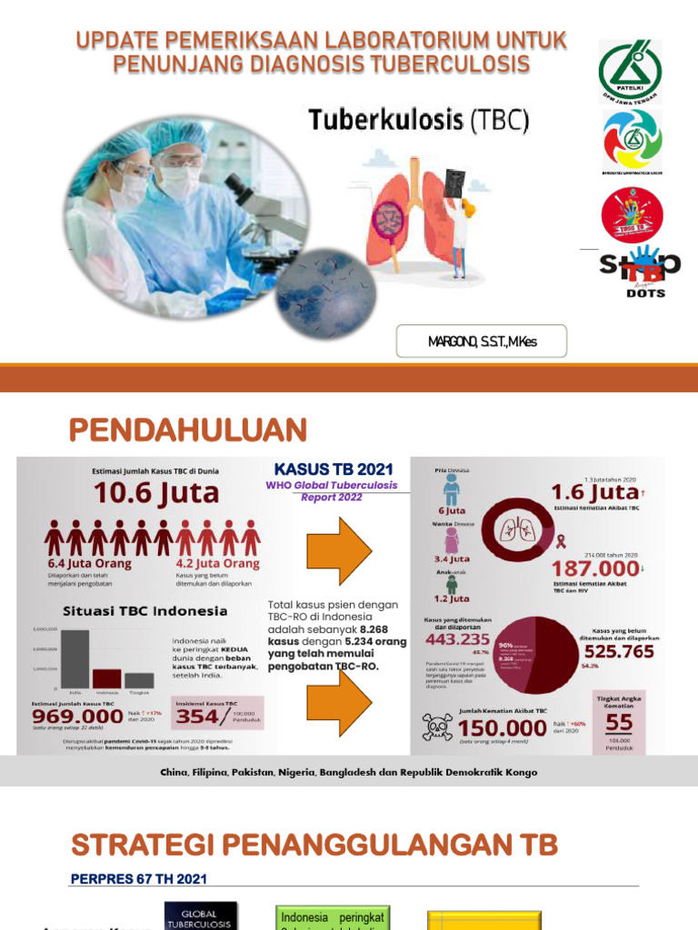 UPDATE PEMERIKSAAN LABORATORIUM UNTUK PENUNJANG DIAGNOSIS TB | PDF