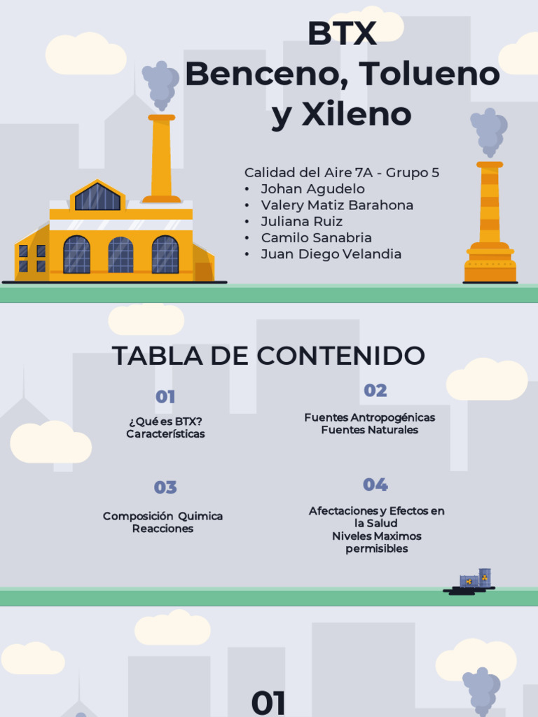 BTX | PDF | Compuesto orgánico volátil | Tolueno