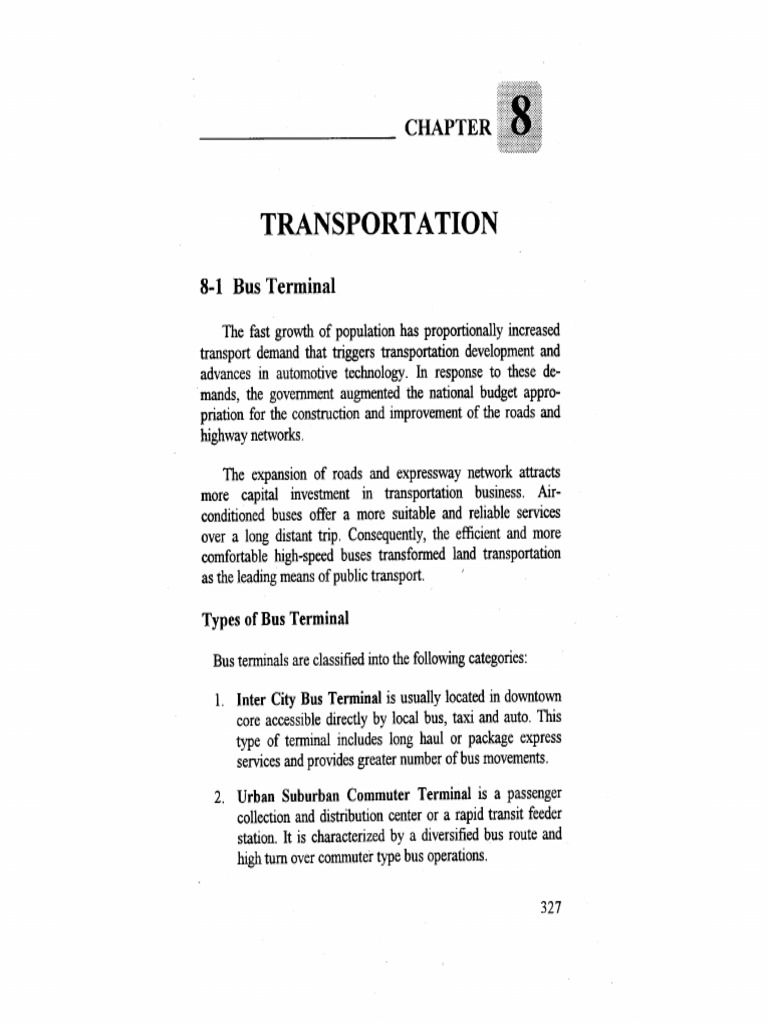 Planning and Designers Bus Terminal | PDF