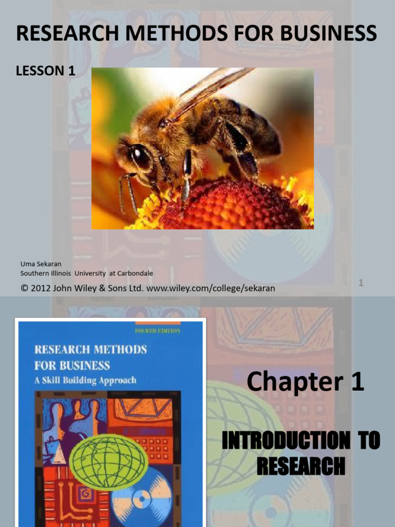 Business Research Methods Explained | PDF | Knowledge | Question