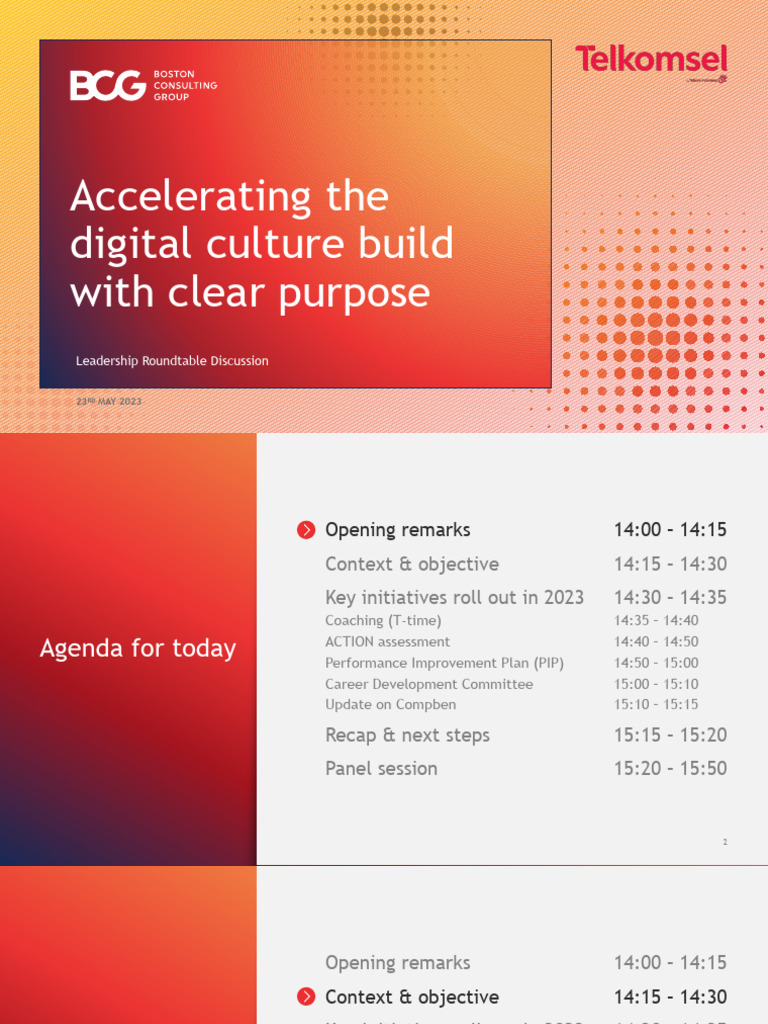 Leadership Roundtable - Culture Transformation | PDF