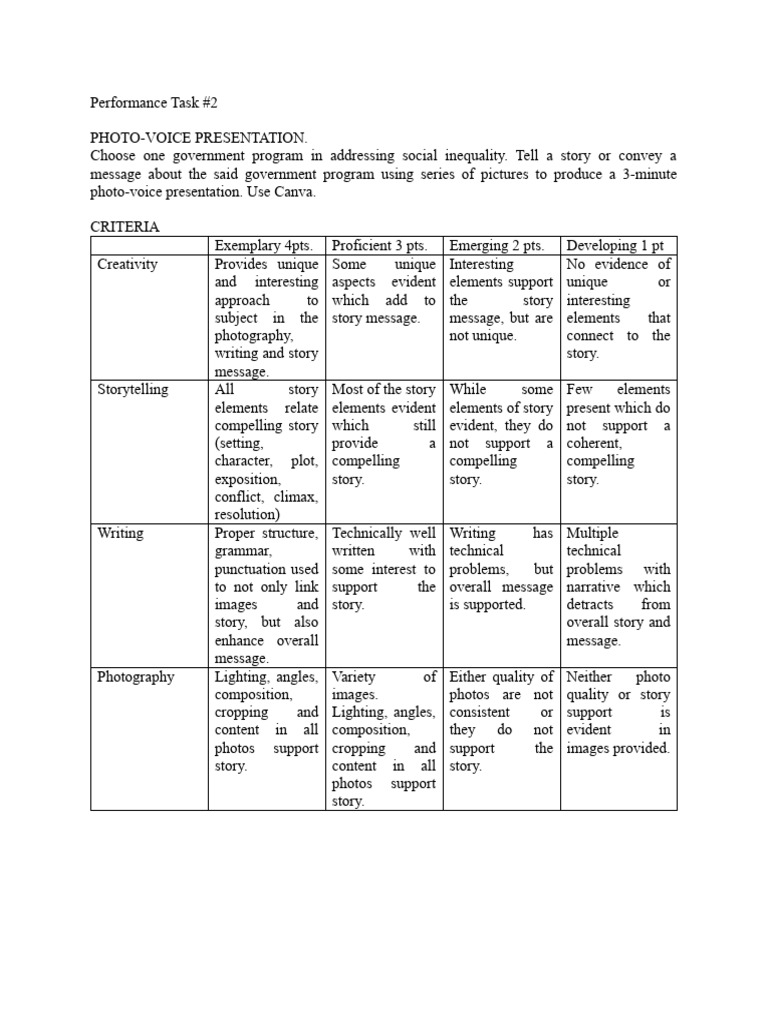 UCSP Performance Task | PDF