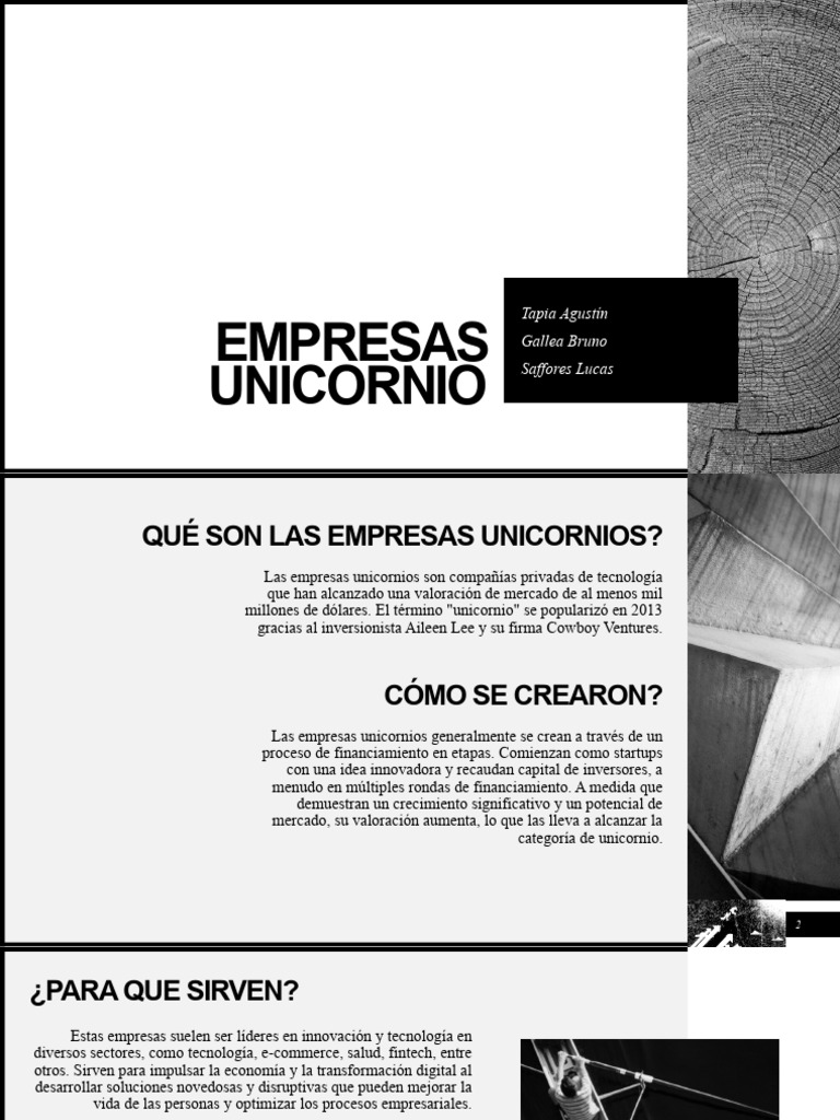 Empresas Unicornio | PDF | Business | Empresa de inicio