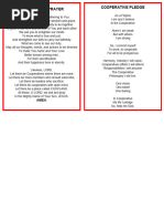 Cooperative Pledge | PDF