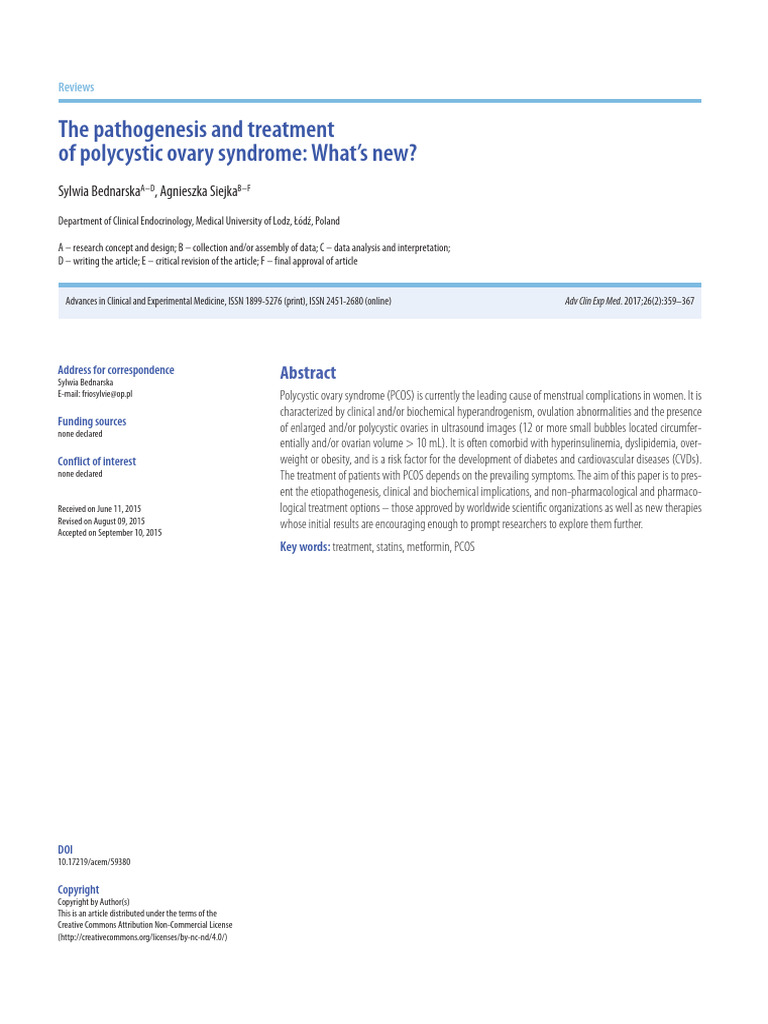 Whats New of Pcos | PDF | Polycystic Ovary Syndrome | Luteinizing Hormone