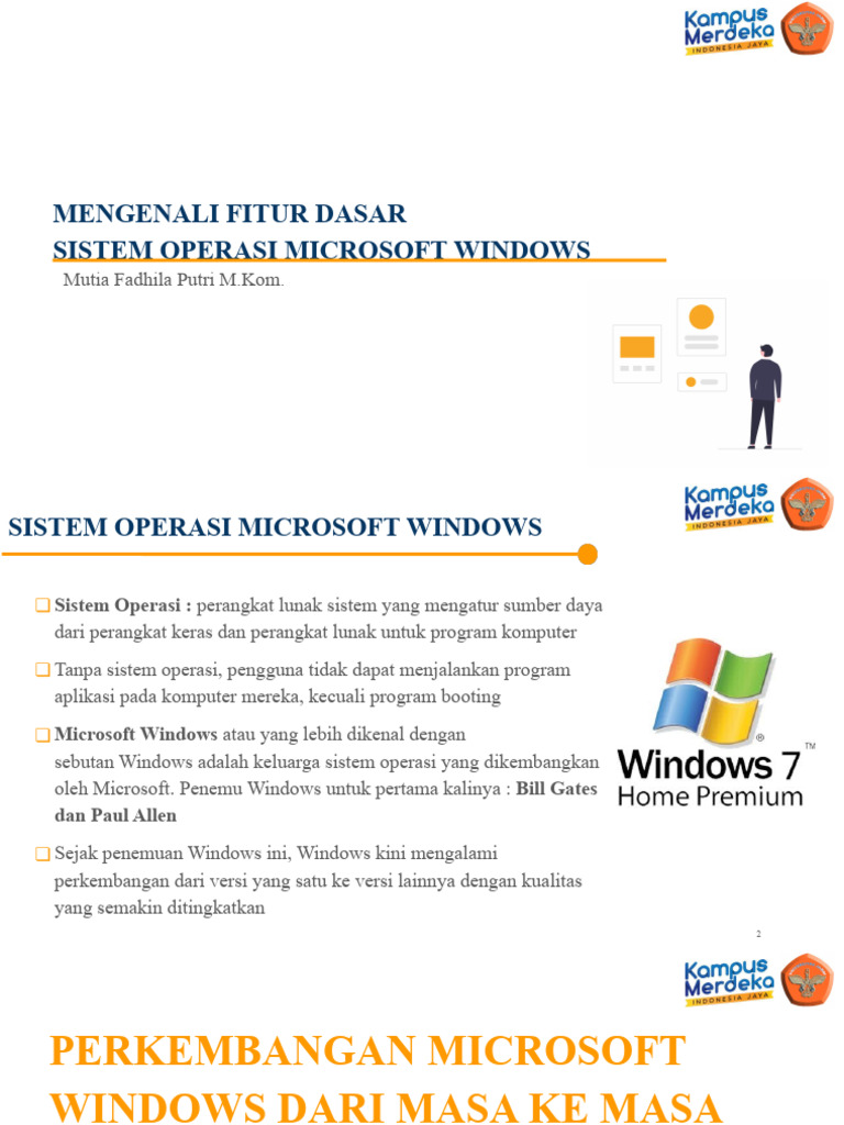 3) Sistem Operasi MS Windows (1) | PDF