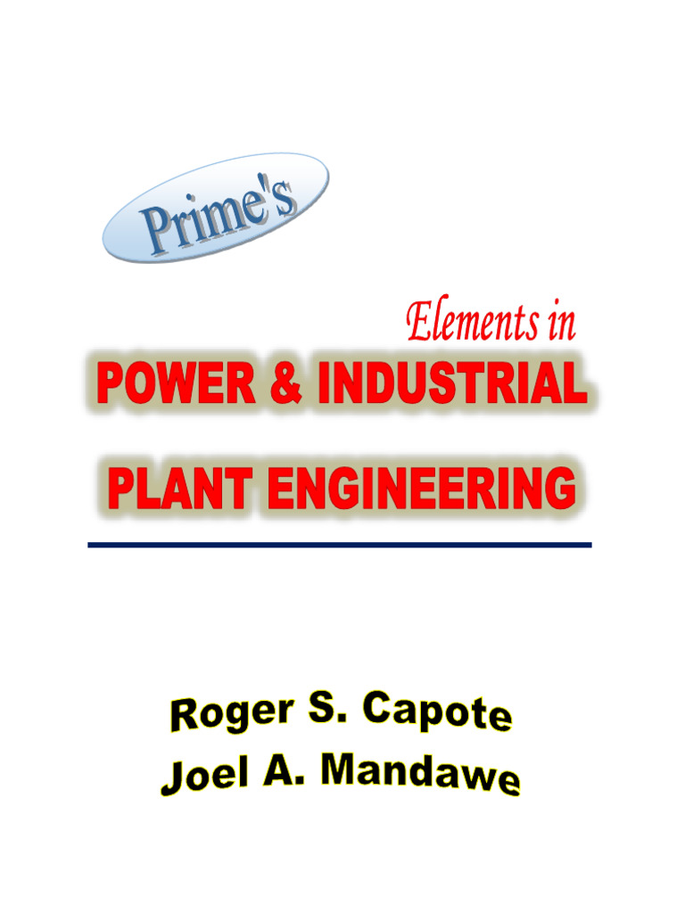 Prime Elements in Power & Industrial Plant Engineering | PDF | Heat | Pressure