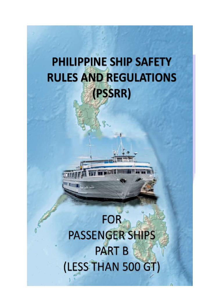 PSSRR Passenger Part B Below 500gt | PDF | Ships | Boiler