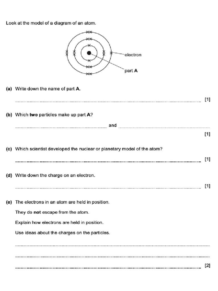 Y8 Unit 5 Sample Questions | PDF
